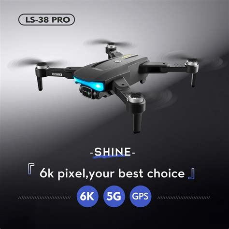 Rc Helicopters Ls38 6k Dual Camera Drone Optical Obstacle Avoidance
