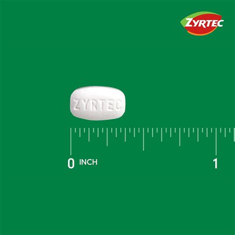 Buy Zyrtec Hour Allergy Relief Tablets Indoor Outdoor Allergy Medicine With Mg