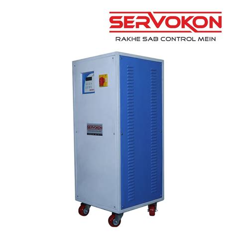 Air Cooled Servo Voltage Stablizer 50 Kva Air Cooled Servo Voltage