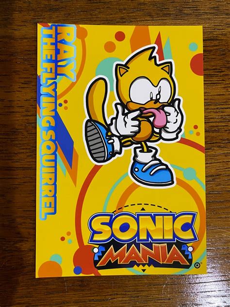 Sonic Mania Plus 4x6 Inch Glossy Prints Sega Etsy