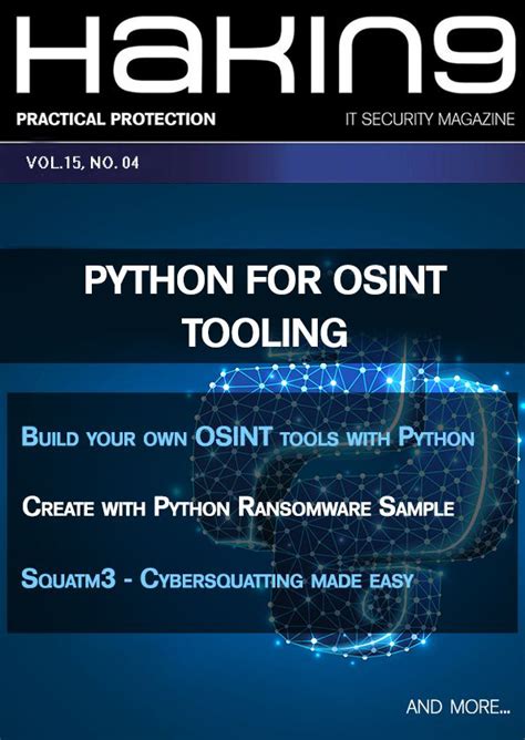 Hakin9 Magazine On Linkedin Python For Osint Tooling Hakin9 It