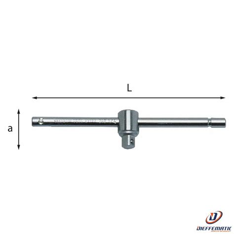 Usag Leva A T Con Attacco Quadro Scorrevole 240 1 N U02400006 Dieffematic