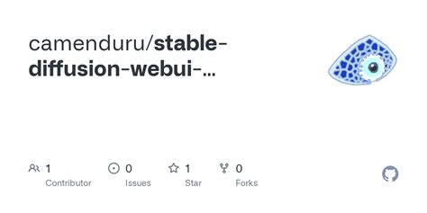GitHub Camenduru Stable Diffusion Webui Localization Tr TR