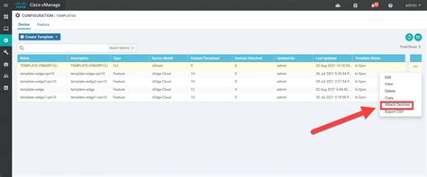 Cisco SD WAN VSmart CLI Template