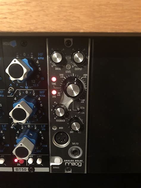 Moog 500 Series Analog Delay Module Reverb Uk