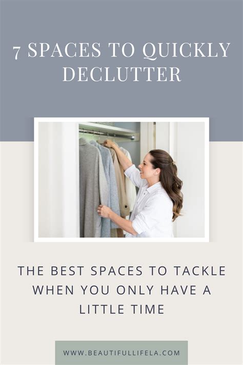 7 Spaces To Quickly Declutter Beautiful Life Creative Organizing