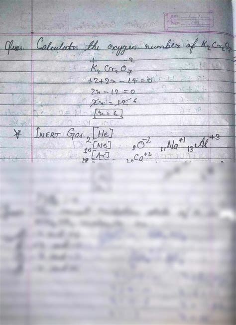 SOLUTION Chemistry How To Calculate Oxidation Number Studypool