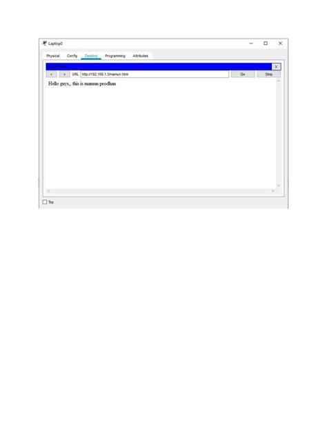 Ftp Server Configuration On Cisco Packet Tracer Pdf