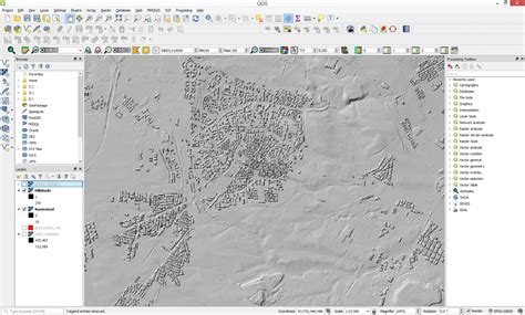 Incorporate Vector Data Into A Digital Elevation Model Using QGIS 3 0