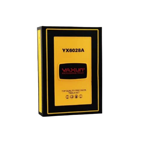 قیمت و خرید ست پیچ گوشتی یاکسون مدل YAXUN YX-6028a مجموعه 38 عددی | عصرتولز