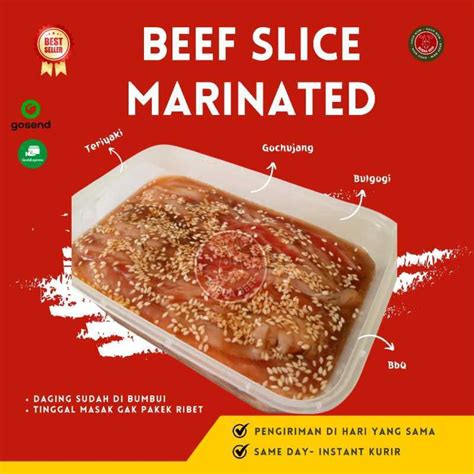 Jual Daging Slice Yoshinoya Marinasi Beef Slice Yoshinoya Marinated