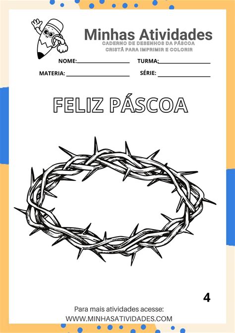 Páscoa Cristã Atividades Para Crianças