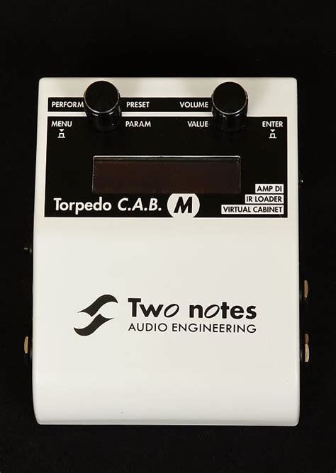 Two Notes Torpedo C A B M Speaker Simulator And IR Loader Reverb