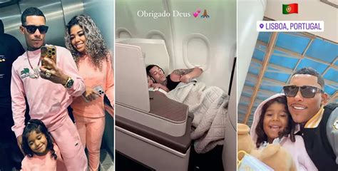 Mc Poze Curte As Férias Em Família Com Filha E Ex Mulher Na Europa