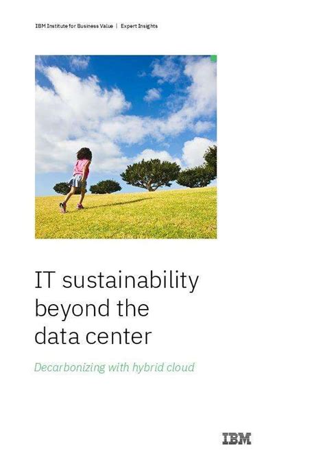 Christopher Gilbert On Linkedin Ibm Ibv Report It Sustainability Beyond The Data Center