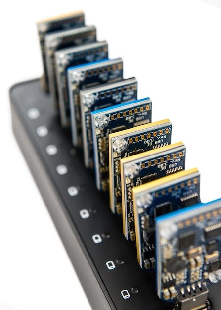 Premium Photo Bitcoin Mining Equipment Isolated On White