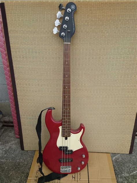 Yahooオークション Yamaha ベース Bb234 ラズベリーレッド ジャンク