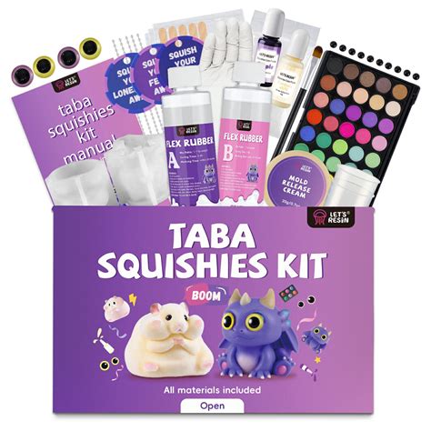 Taba Squishy Making Lets Resin