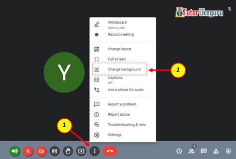 TERNYATA INI CARA MENGGANTI VIRTUAL BACKGROUND GOOGLE MEET AKUN BELAJAR