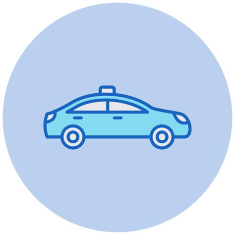 Cab Generic Color Lineal Color Icon