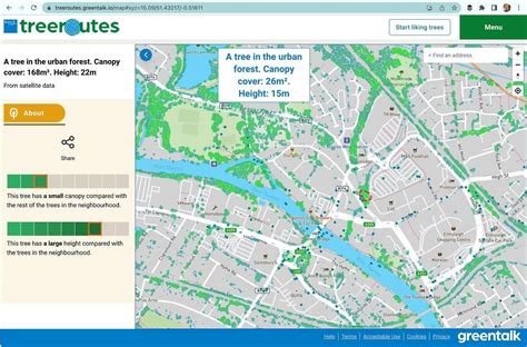 Bluesky Tree Map Enhances Online Urban Forest Mapping Platform GeoConnexion