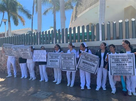 Enfermeras Del Imss Exigen Se Les Considere En Escalafón