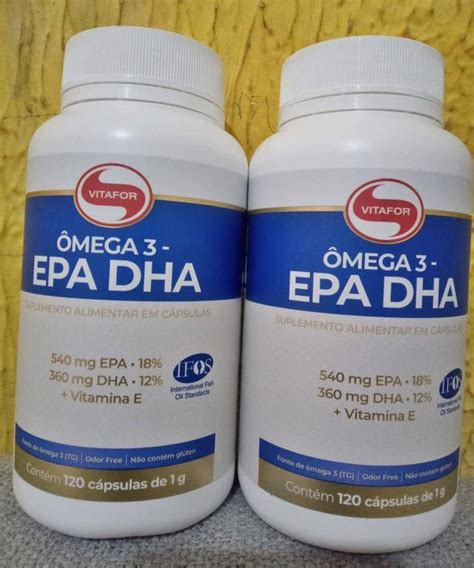Ômega 3 Epa Dha 1g 120 Caps Vitafor Aqui Tem Pechincha