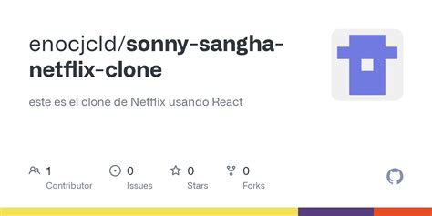 Github Enocjcldsonny Sangha Netflix Clone Este Es El Clone De