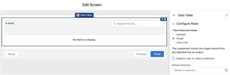 Data Table Component In Screen Flow Salesforce Time