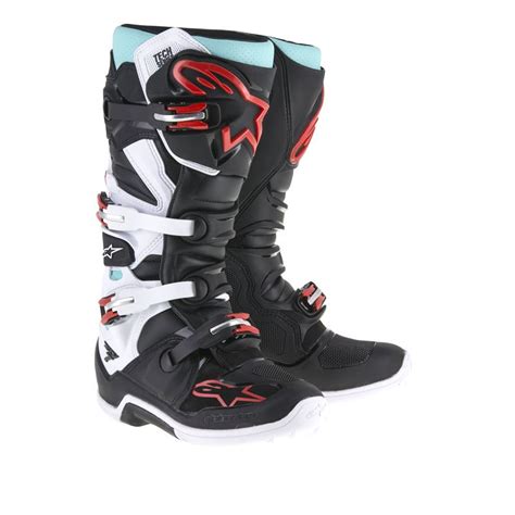 Alpinestars Tech 7 2016 Black Light Blue A20120141071 Boots | MotoStorm