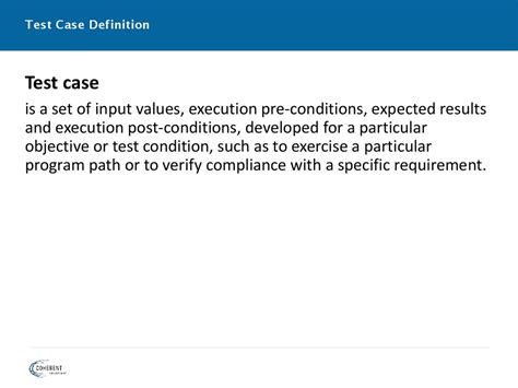 Test Case Writing Guideline презентация онлайн