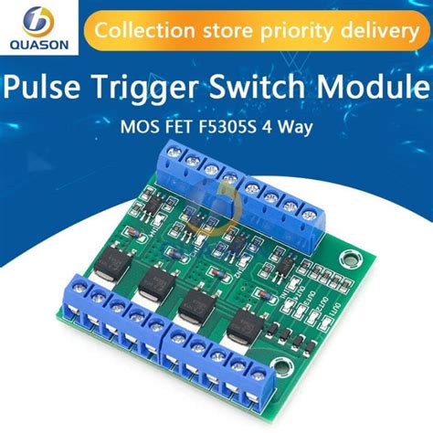 MOS FET F S Channels Pulse Trigger Switch Controller PWM Input Steady For Motor LED Way