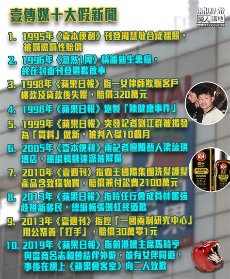 【罄竹難書】壹傳媒十大假新聞 梁振英斥：黎智英和壹傳媒是香港之恥 焦點新聞 港人講地