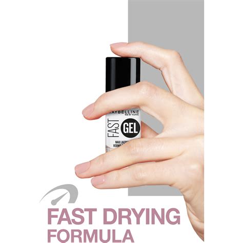 Maybelline Fast Gel Nail Polish 18 Tease 14ml Wilko