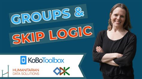 How To Use Groups And Skip Logic In Xlsform And Kobotoolbox Youtube