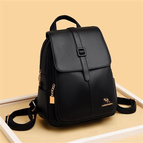 고급 가죽 여성 백팩 신상 정장 가방 온채널