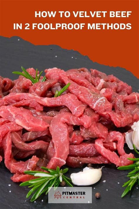 How To Velvet Beef In Foolproof Methods Sliced Beef Recipes Beef