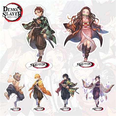 Figura De Caçador De Demônios Anime Kimetsu No Yaiba Tanjirou Nezuko