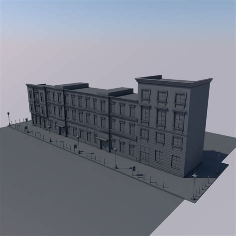 Calle 03n Modelo 3d 55 3ds Blend C4d Dae Fbx Max Obj Unknown