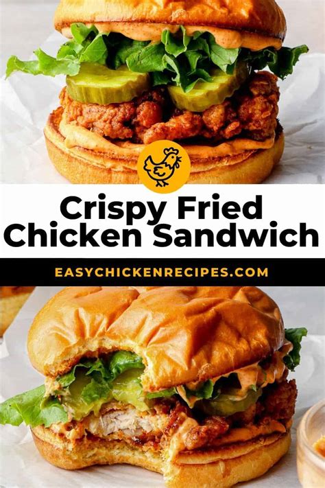 Fried Chicken Sandwich Recipe The Best Easy Chicken Recipes Video