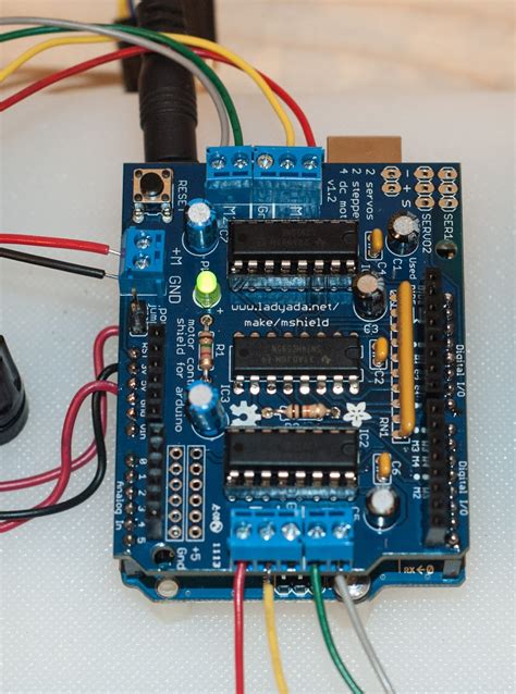 Spare Time Notebook Driving 12v Stepper Motors