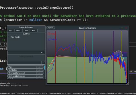 Error Opening Example Files PluginGuiMagic Foleys Finest