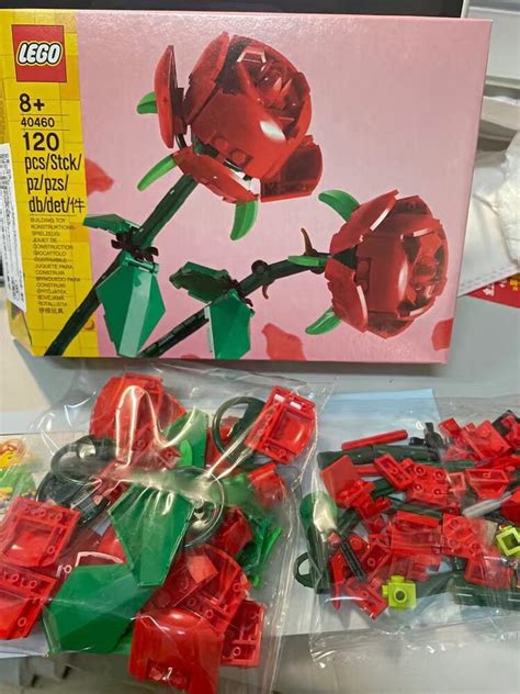 乐高拼插积木怎么样 情人节礼物之永不凋谢的玫瑰什么值得买