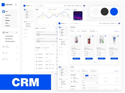 Crm System Design By Anna Ivanova On Dribbble