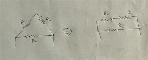 [solved] Three 10 Ohm Resistors Take The Shape Of A Triangle One