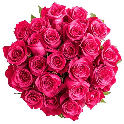 Hot Pink Flowers Bouquet