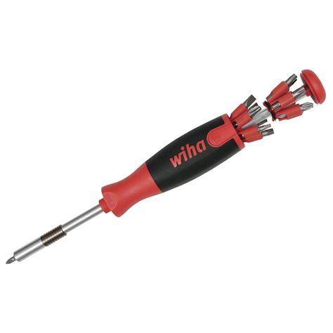 Wiha Technicians 26 In 1 Ultra Driver With Softgrip Handle 14 Piece