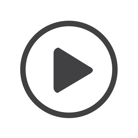 Play Button Icon Vector Art Icons And Graphics For Free Download