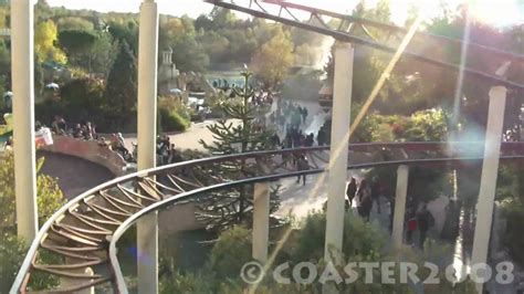 Hd Le Vol Dicare Onride Parc Astérix Youtube