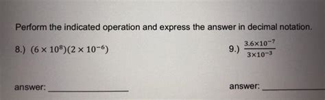 Solved Perform The Indicated Operation And Express The